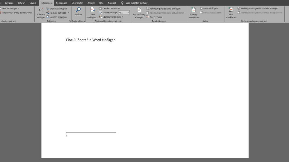 Fußnoten in Word 2025: So einfach sind Querverweise